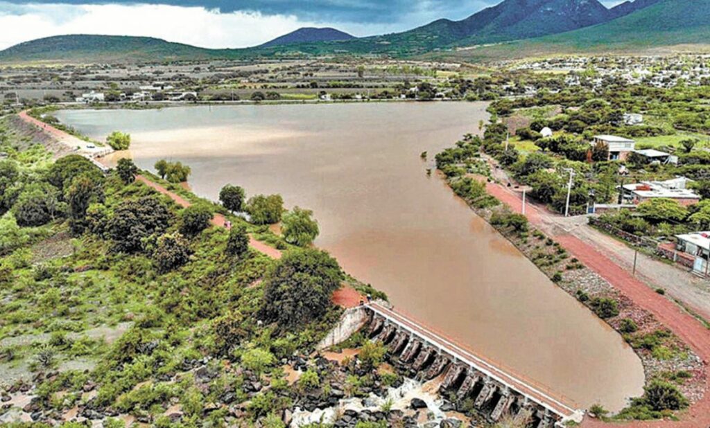 Presas de Querétaro al 60% de su capacidad